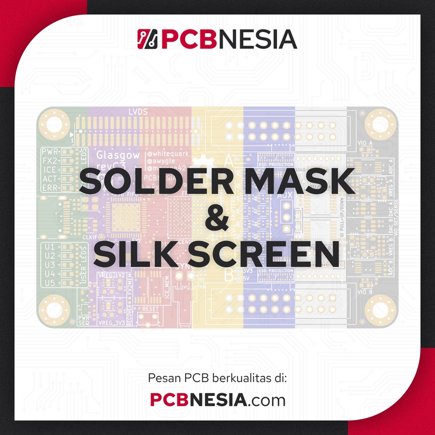 Solder Mask & Silk Screen